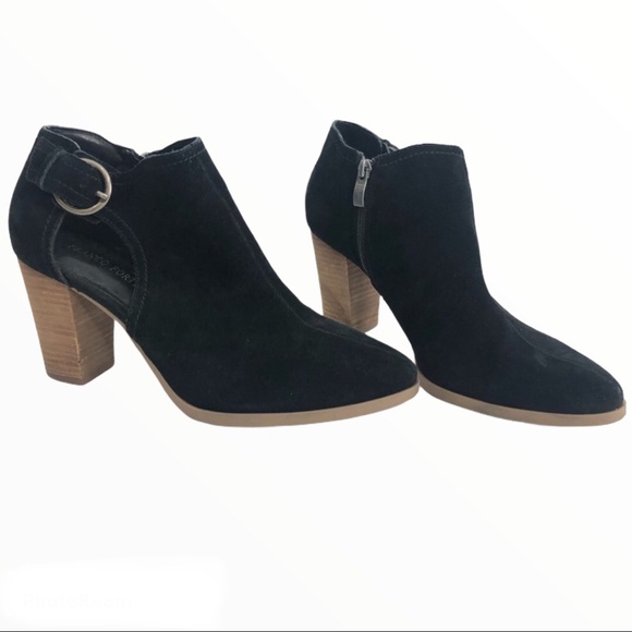 Franco Fortini | Shoes | Franco Fortini Ellia Black Suede Cut Out ...